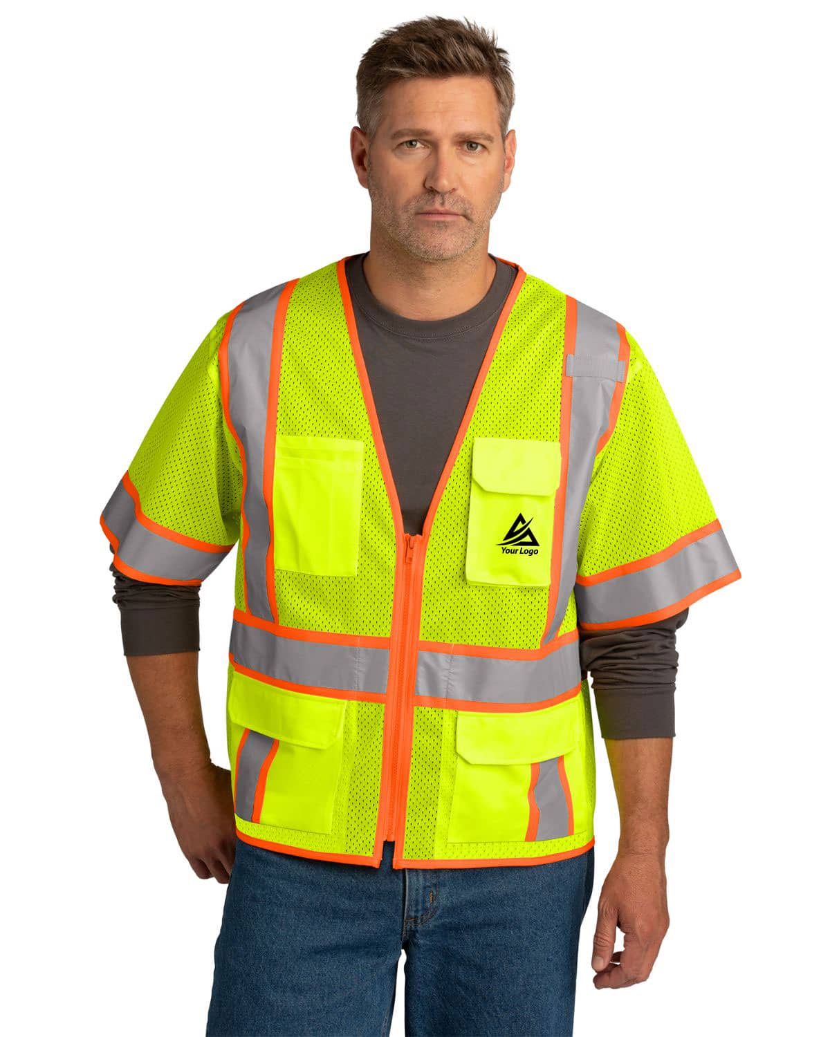 Size Chart for CornerStone CSV106 ANSI 107 Class 3 Surveyor Mesh ...