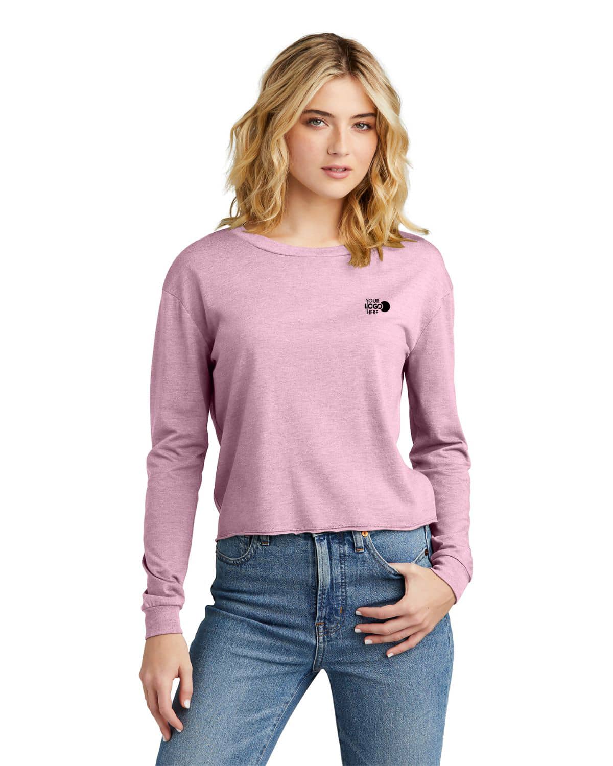 Size Chart for District DT141 Women's Perfect Tri Midi Long Sleeve Tee ...