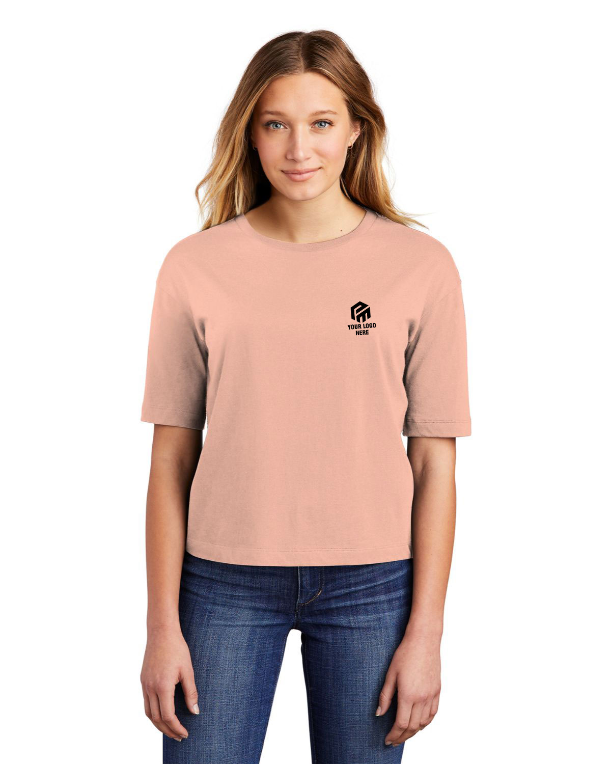 Size Chart for District DT6402 Womens VIT Boxy Tee - A2ZClothing.com