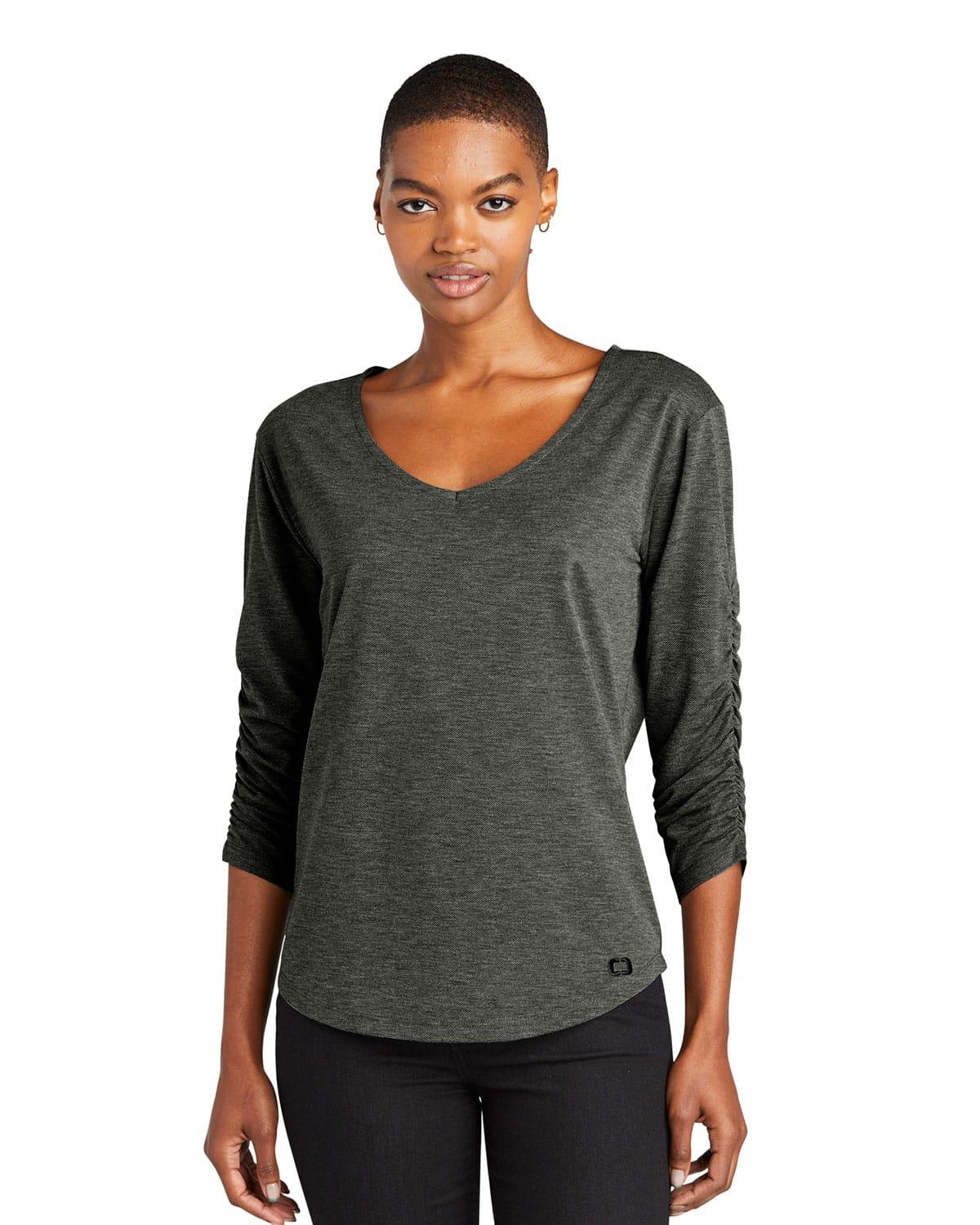 Size Chart for OGIO LOG148 Ladies Evolution V-Neck - A2ZClothing.com