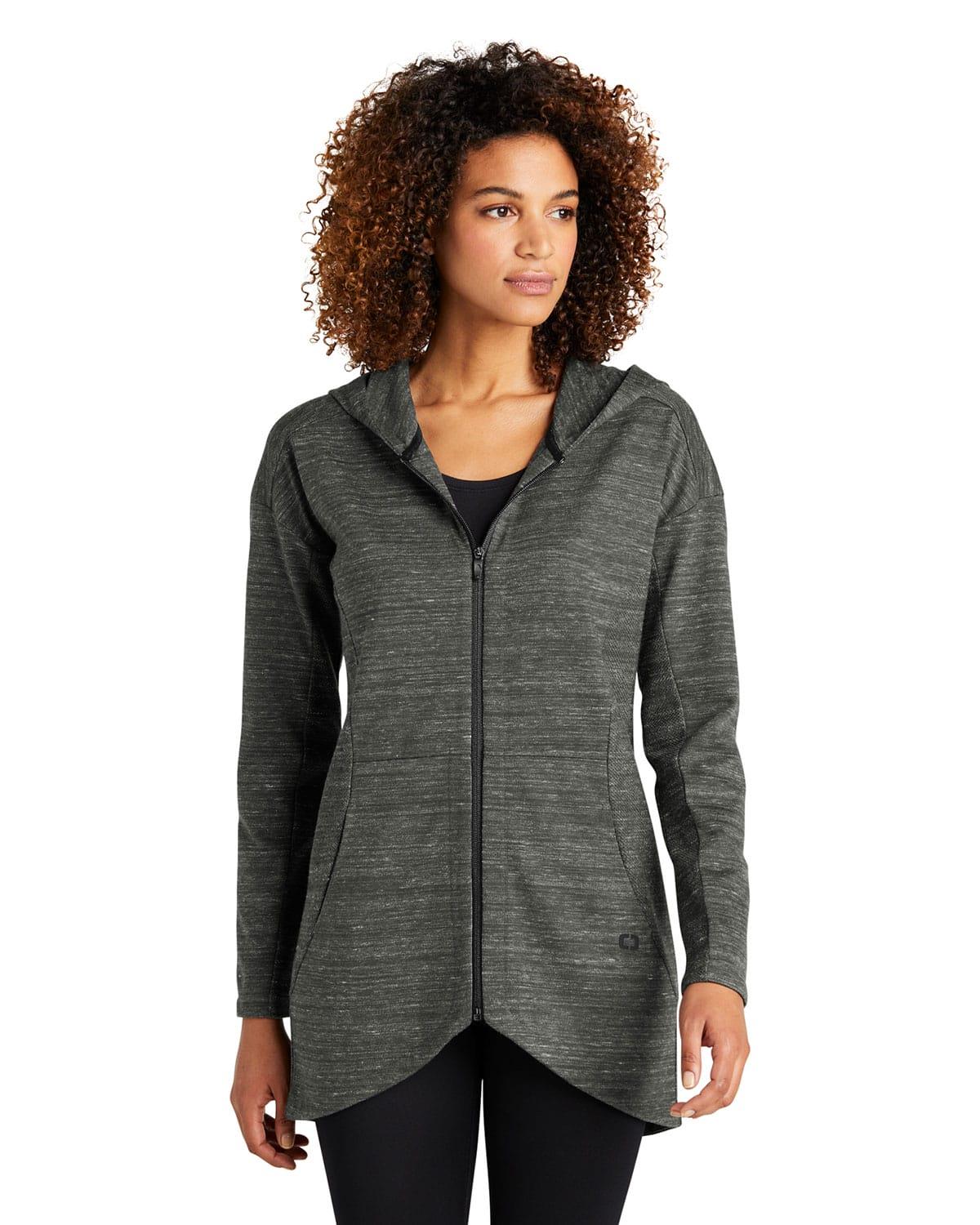 Size Chart for OGIO LOG823 Ladies Flux Full-Zip Hoodie - A2ZClothing.com