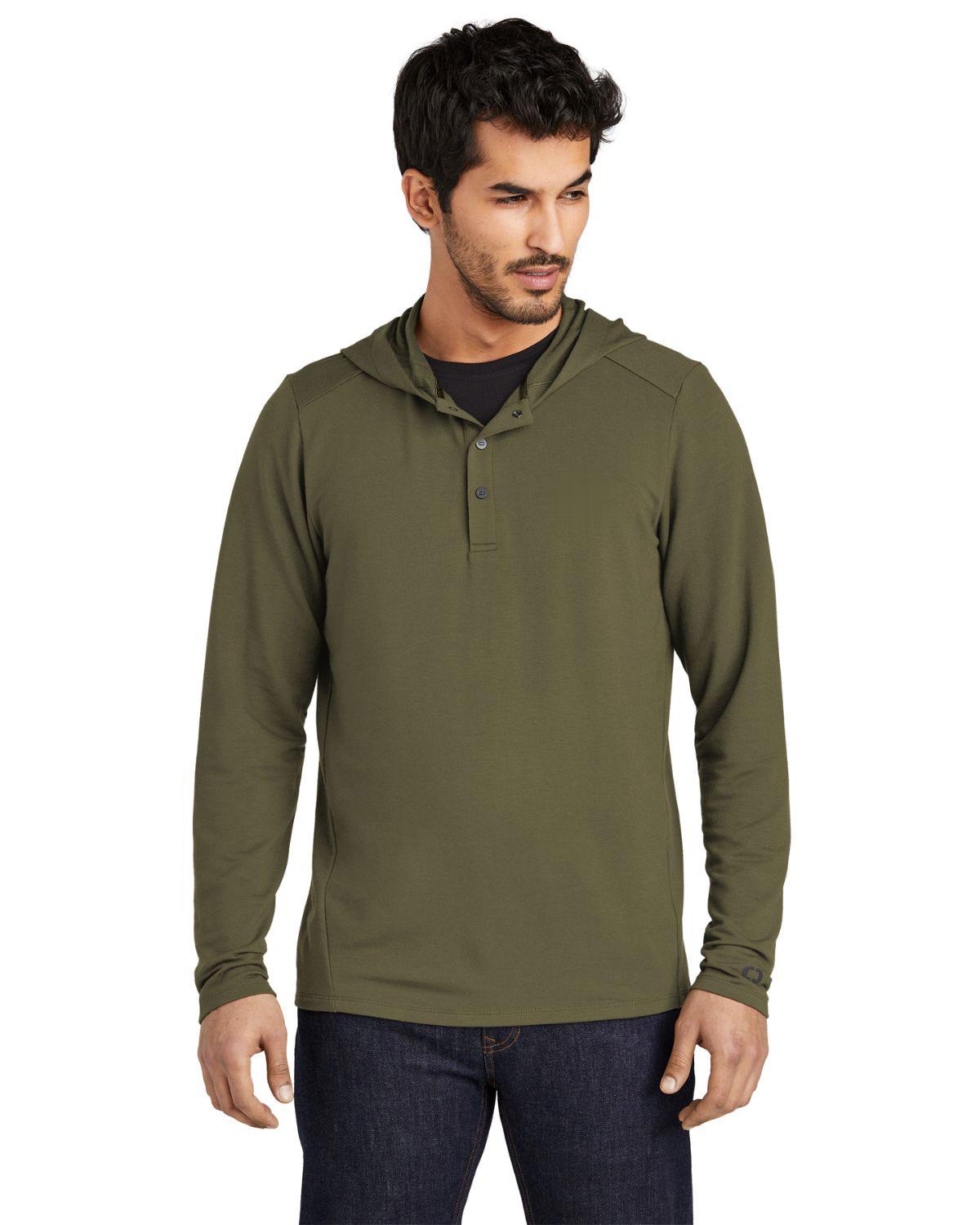 Size Chart for OGIO OG826 Luuma Flex Hooded Henley - A2ZClothing.com