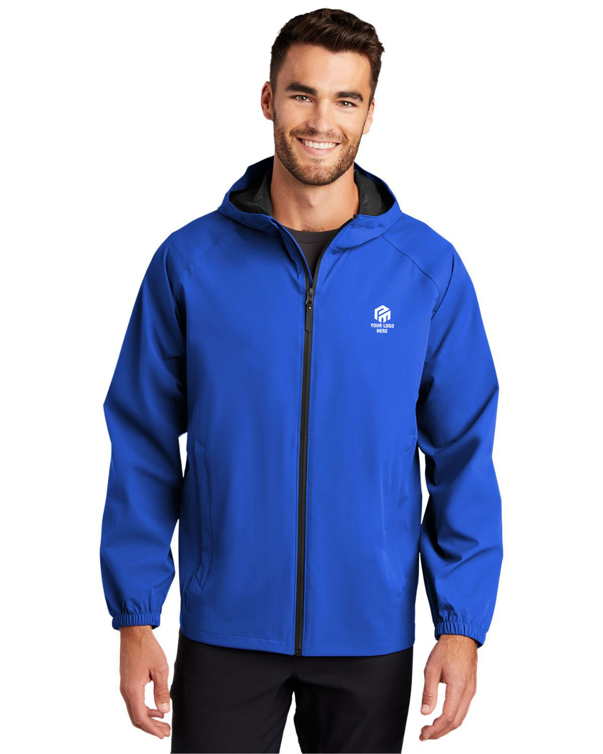 Size Chart for Port Authority J407 Essential Rain Jacket - A2ZClothing.com