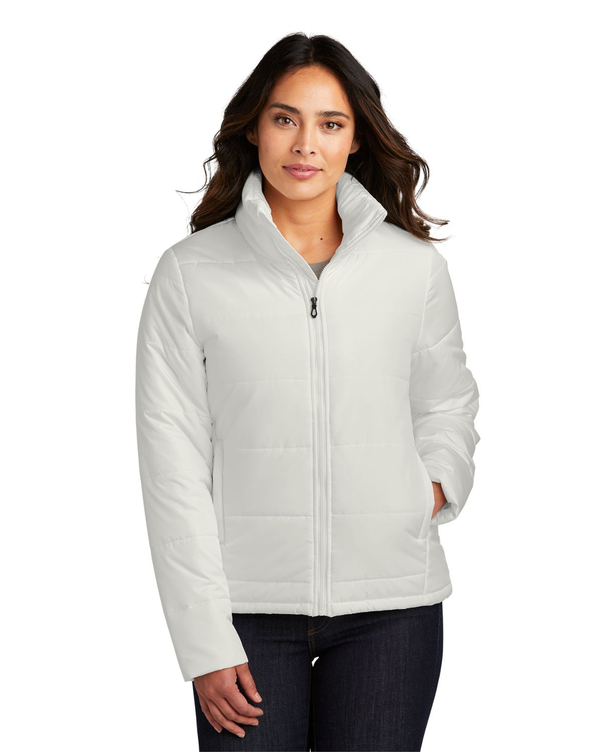 Size Chart for Port Authority L852 Ladies Puffer Jacket - A2ZClothing.com