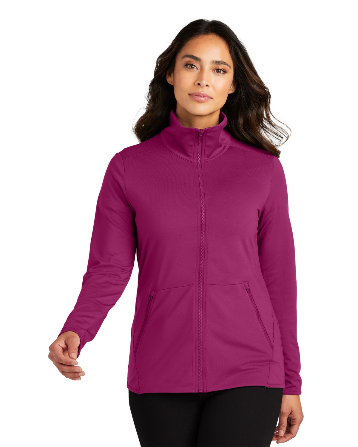 Size Chart for Port Authority LK595 Ladies Accord Stretch Fleece Full ...