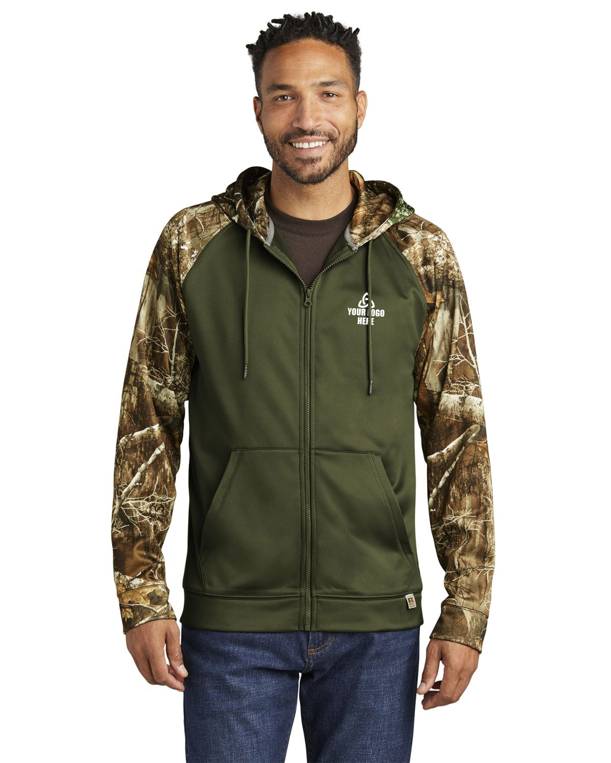 Size Chart for Russell Outdoors RU452 Realtree Performance Colorblock ...